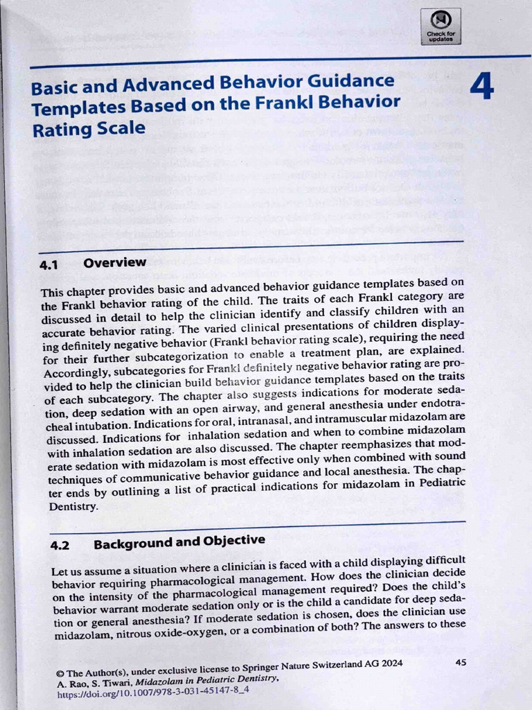 5 Behaviour Managment DR Ashwin | PDF