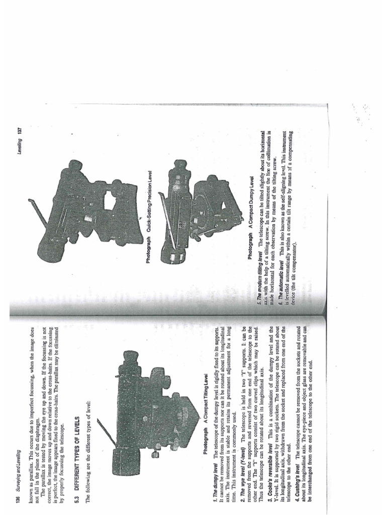 Dumpy Level Notes | PDF