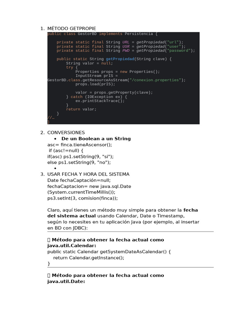 RESUMEN | PDF | Java (lenguaje de programación) | Desarrollo de software