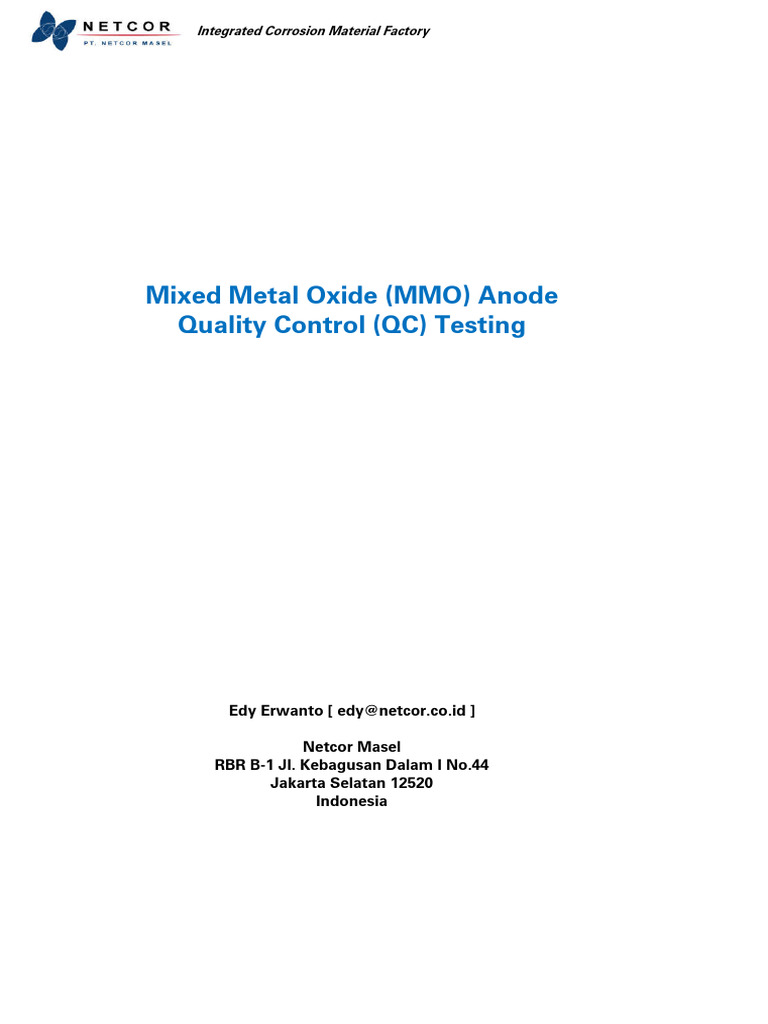 Cover MMO QC | PDF