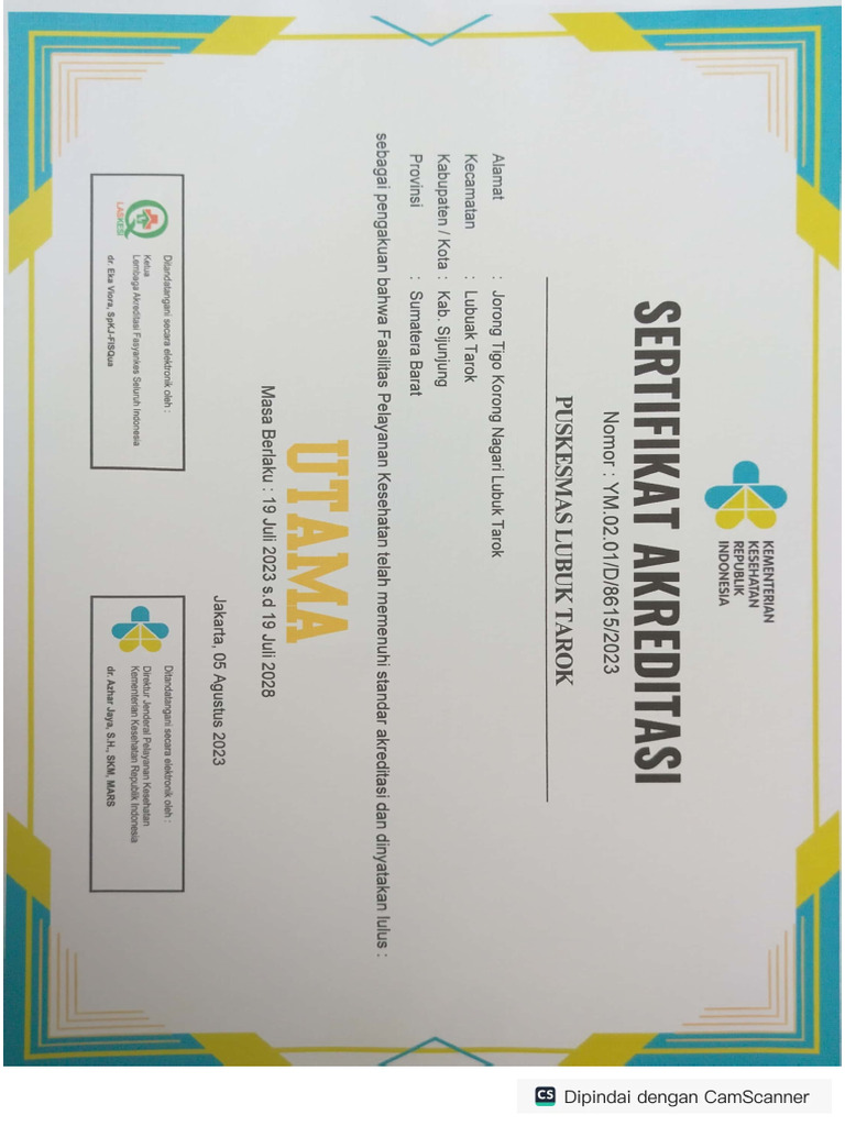 Akreditasi PKM | PDF