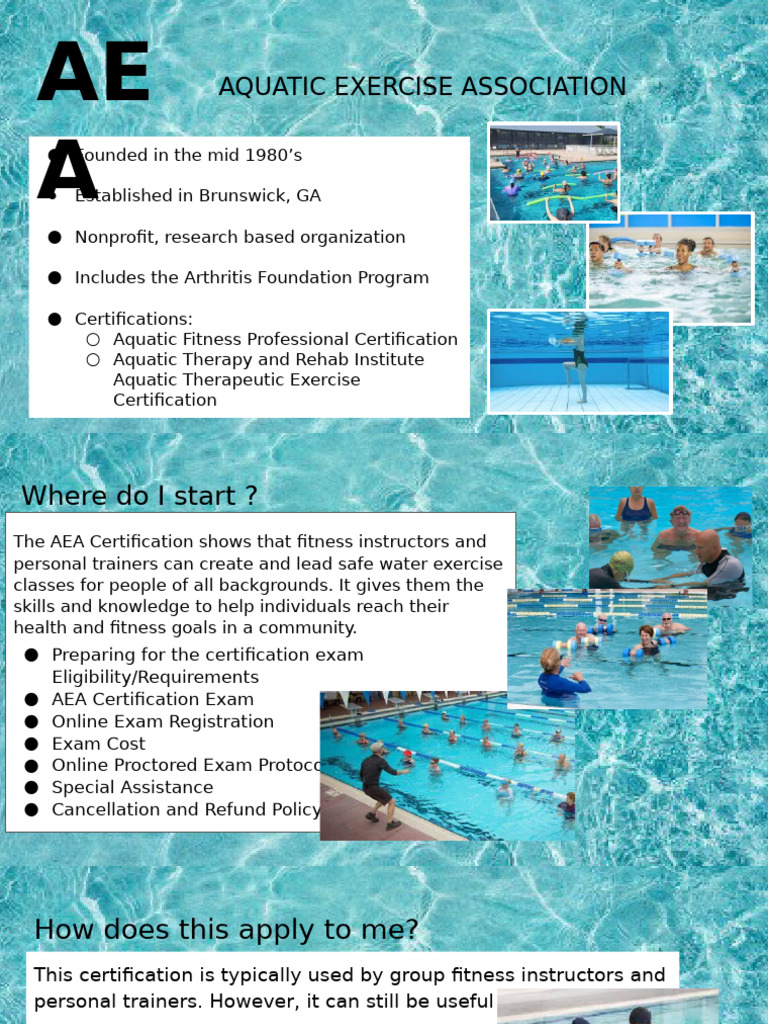 Keila Riley: AEA Certification Overview | PDF