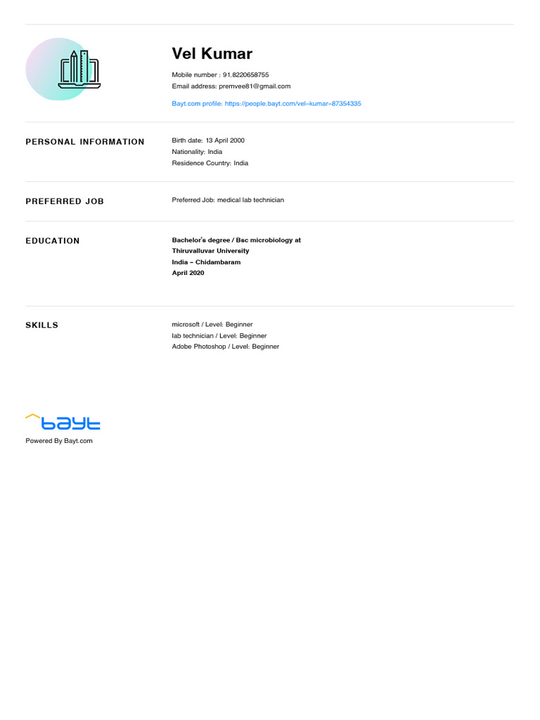 CV96493367 - Vel Kumar - 20250523 - 193821 | PDF