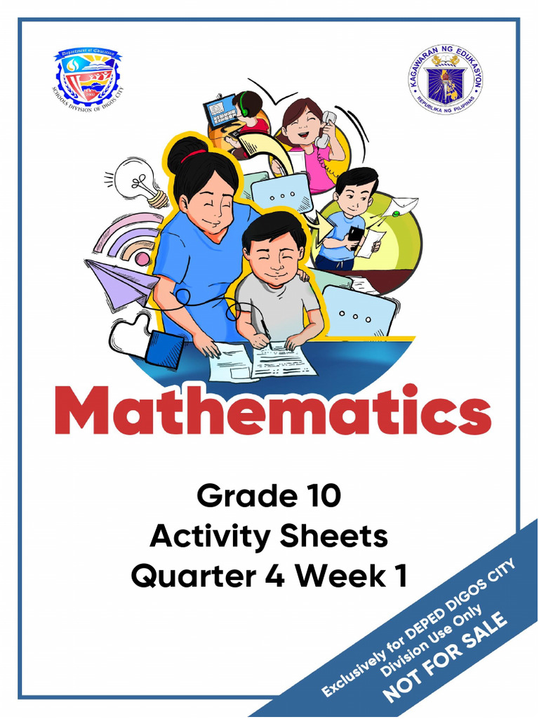 Math q4 g10 w1 - Fillable - Abshalom Legaspi | PDF | Percentile | Quartile