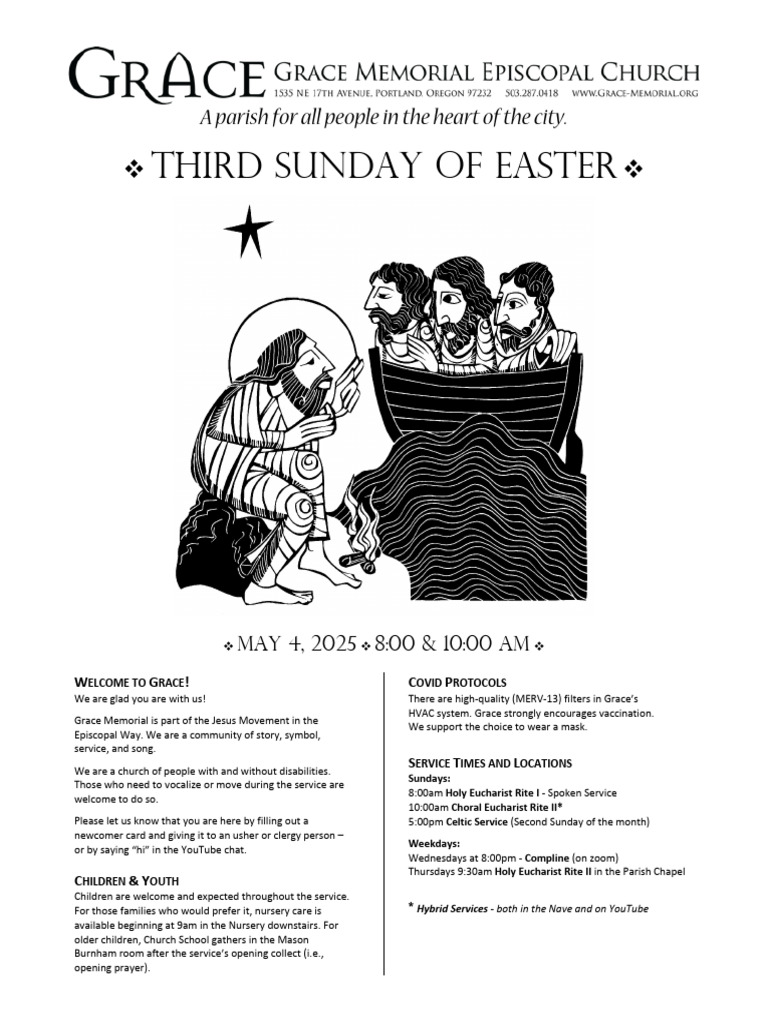 Third-Sunday-of-Easter 5 4 2025 8am10am PRINT - POST | PDF | God The ...