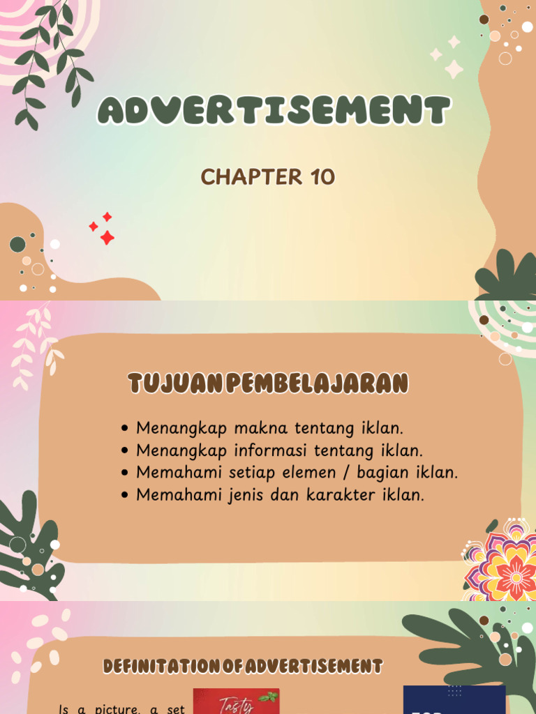 Advertisement Chapter 10 | PDF