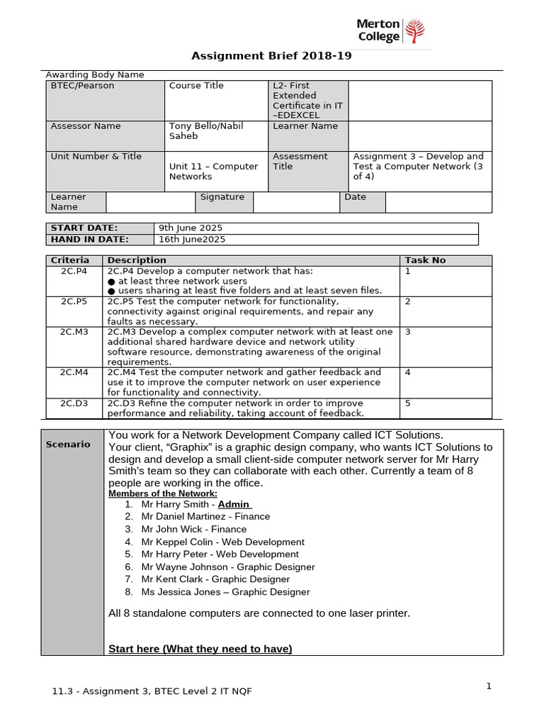 Lecture 3 Unit 11 - CN - Assignment-3 Level 2 | PDF | Computer File | Computer Network