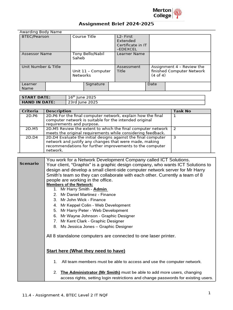 Lecture 3 Unit 11 - CN - Assignment-4 Level 2 | PDF | Computer File | Directory (Computing)