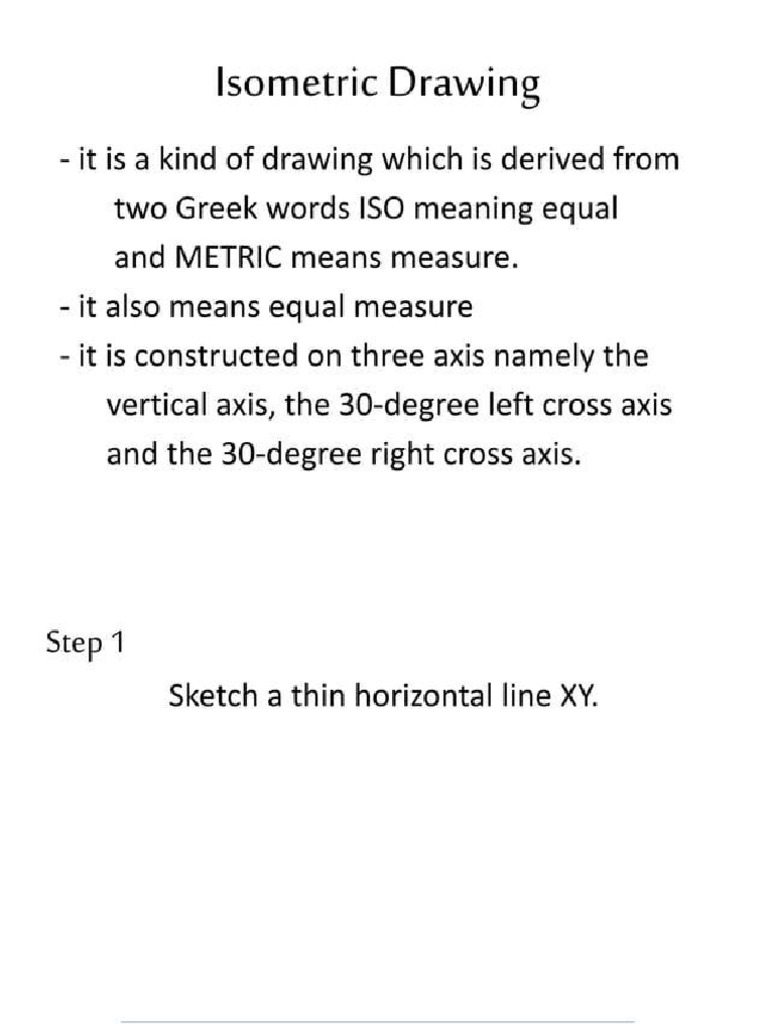 Isometric Drawing Practice | PDF