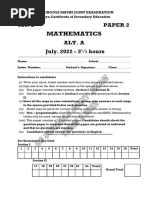 Math pp2 Kcse 2024-1 | PDF