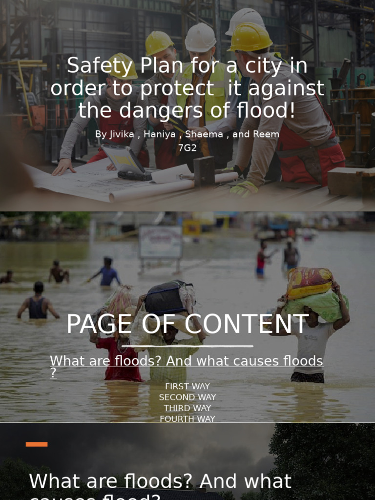 Safety Plan For A City in Order To | PDF