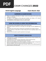 AICE English Language Test Overview | PDF