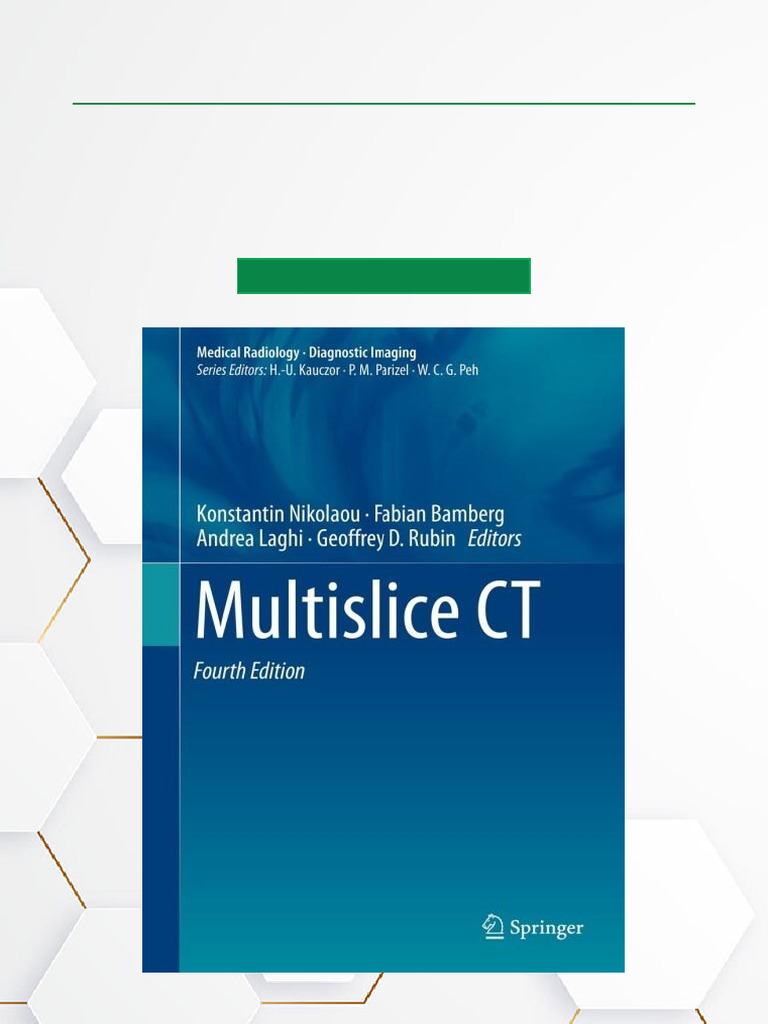 Multislice CT 4th Edition Download | PDF