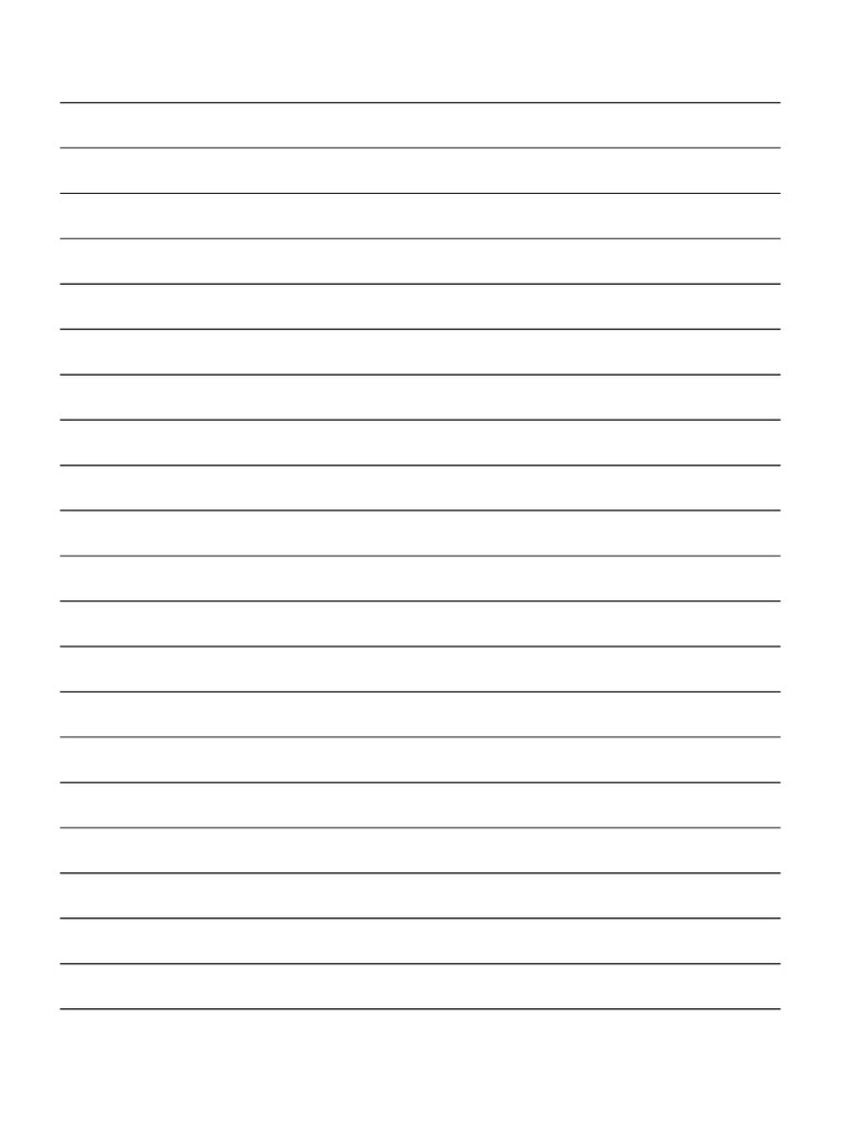 Lined Paper PDF 20 Pages | PDF
