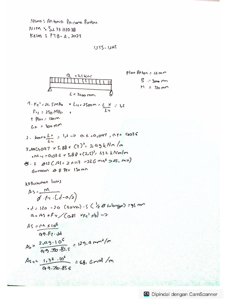 UTS UAS Antonio Perdana Purba 5233111038 PTB A 2023 | PDF