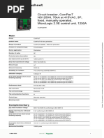 ComPact NS800H Circuit Breaker Data Sheet | PDF | Alternating Current ...