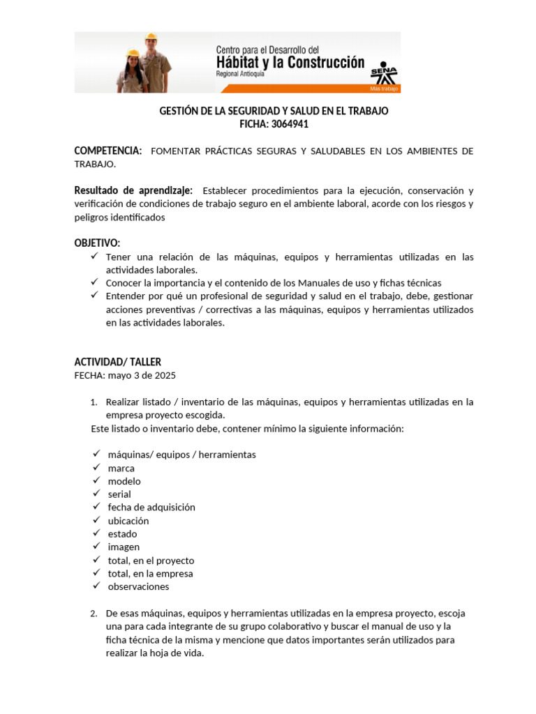 SST Manual de Herramientas | PDF | Seguridad y salud ocupacional