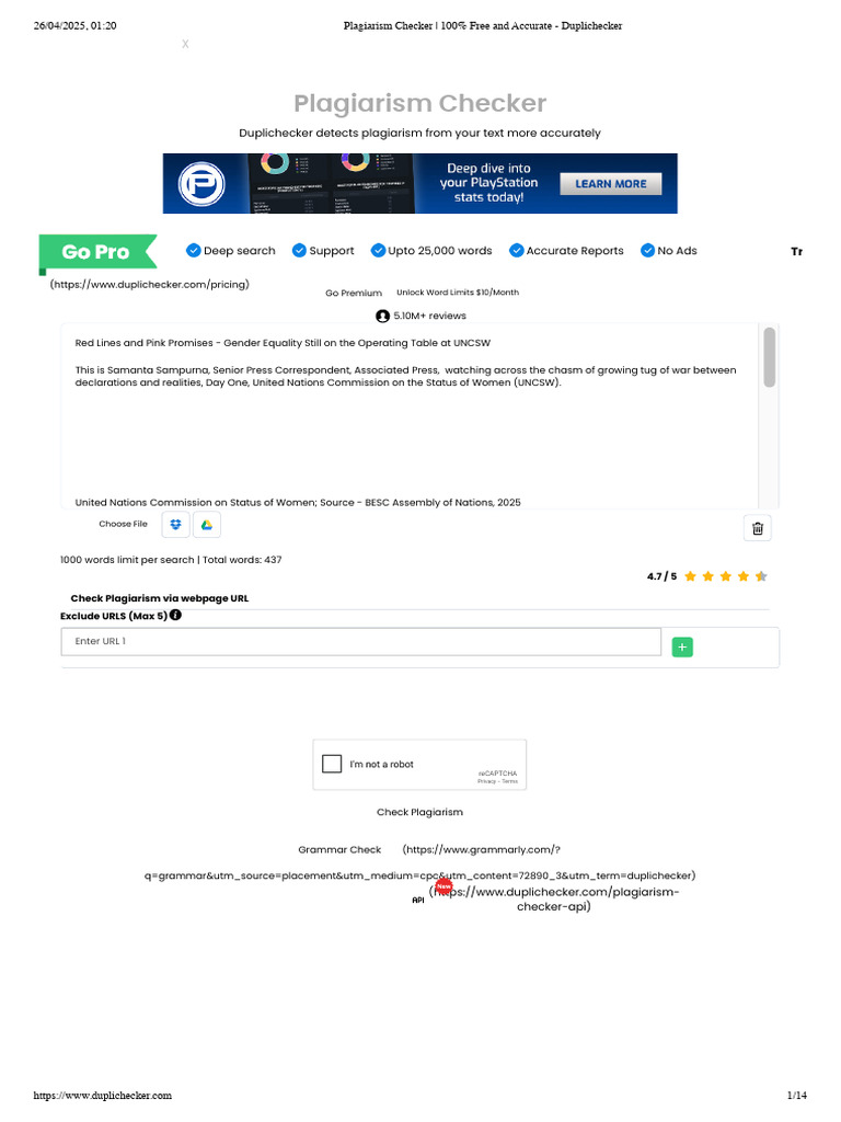 Day1 Beat1 AssociatedPressDupli | PDF | Plagiarism | Machine Learning