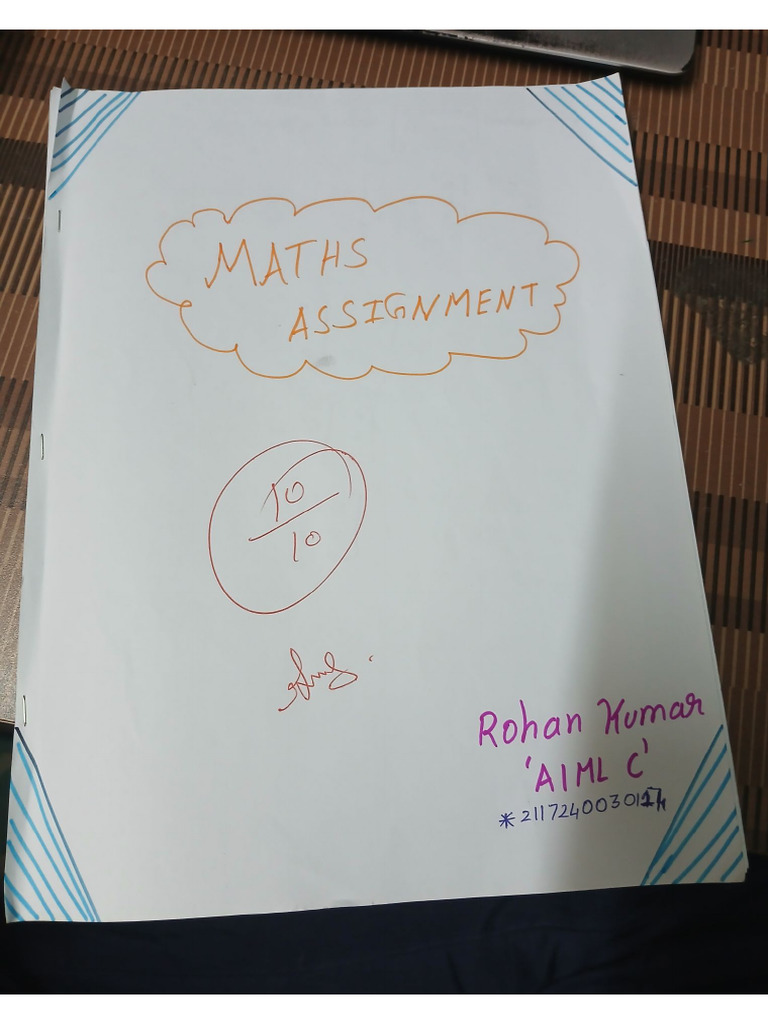 Assignment 2 Maths | PDF