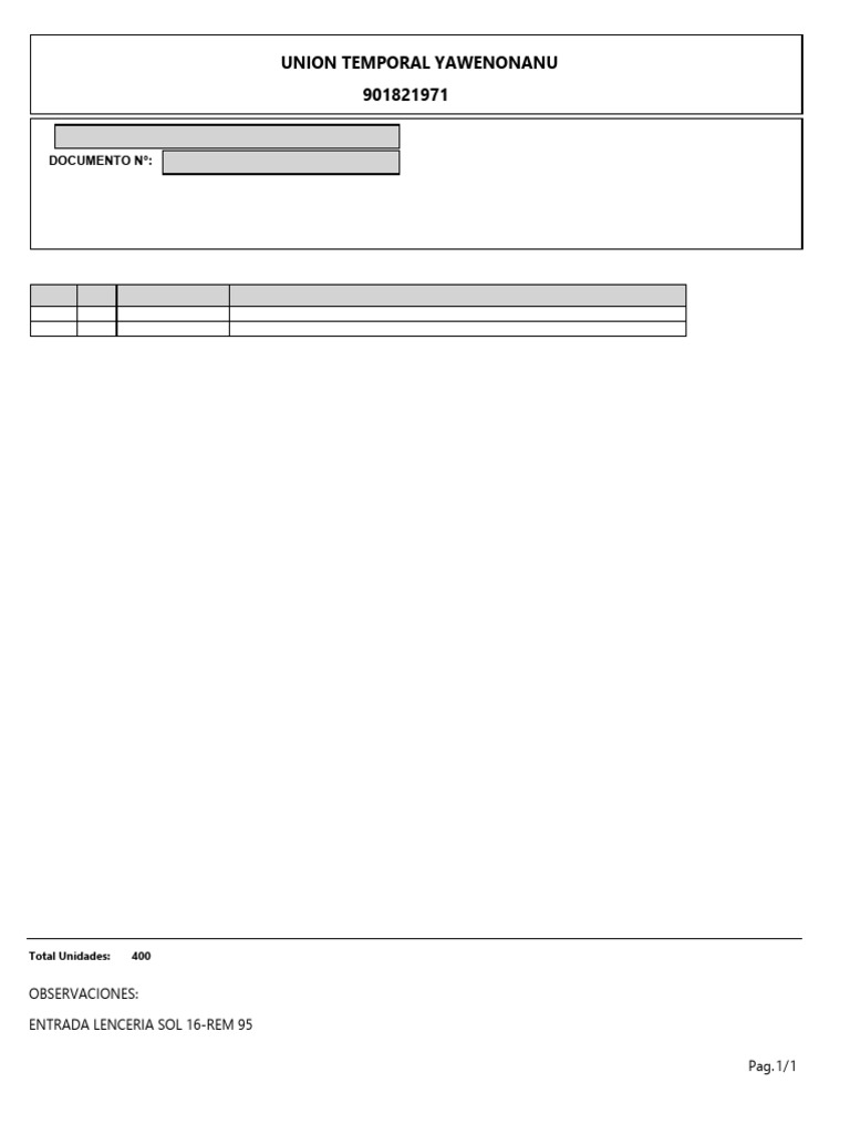 Entrada Lenceria 0075 | PDF