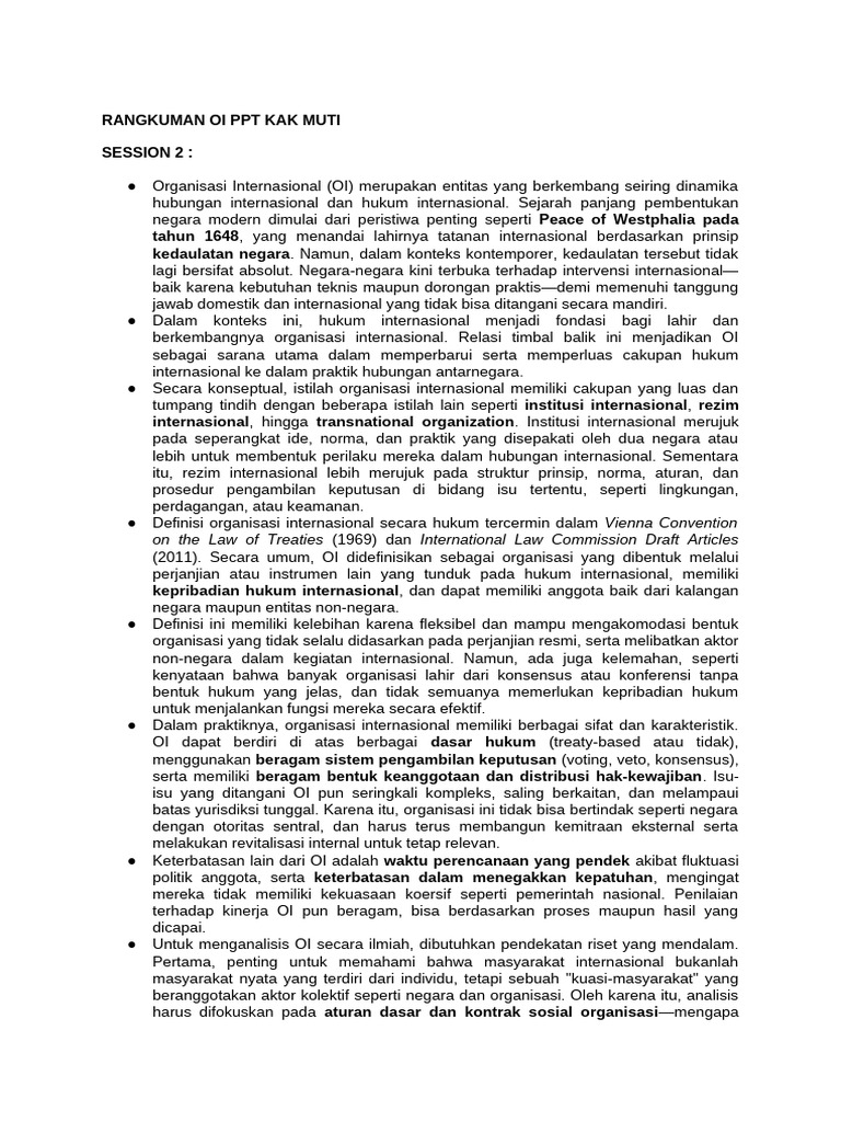 Rangkuman OI Dan Jawaban Essay UTS OI | PDF