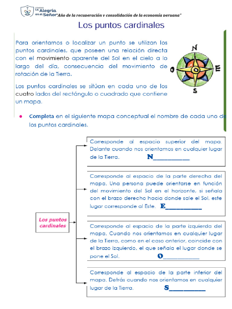 Puntos Cardinales | PDF
