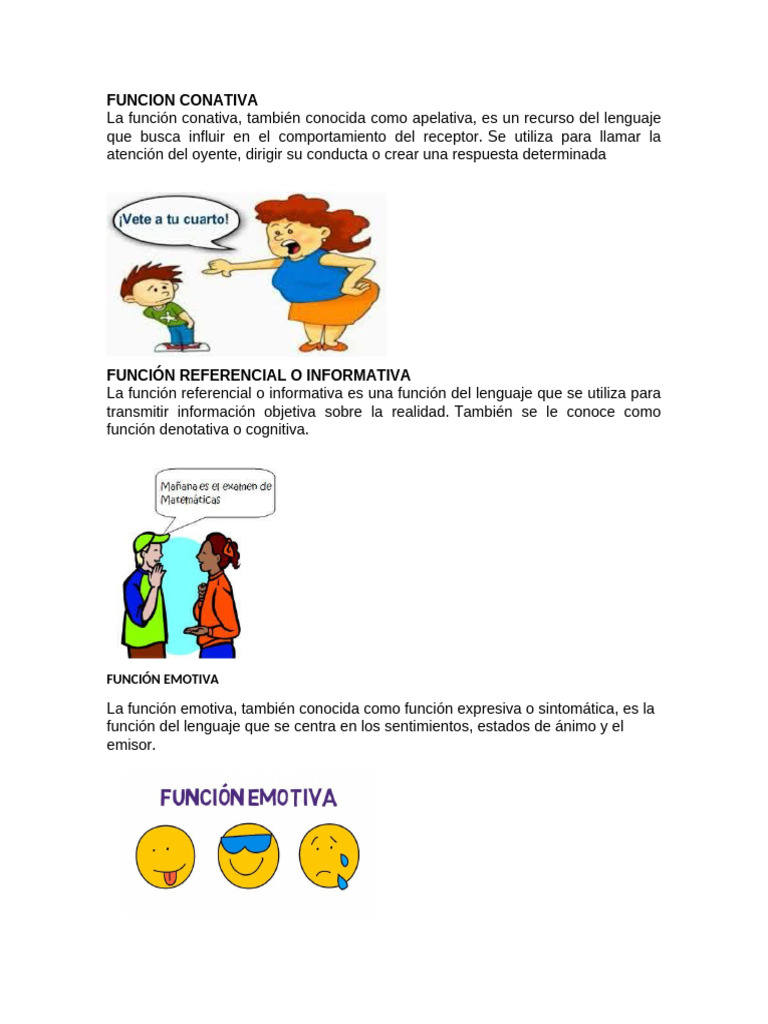 Funcion Conativa | PDF