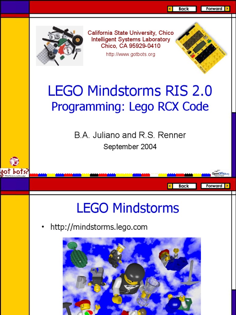 04 - Intro Lego RCX Code | PDF | Digital Electronics | Manufactured Goods