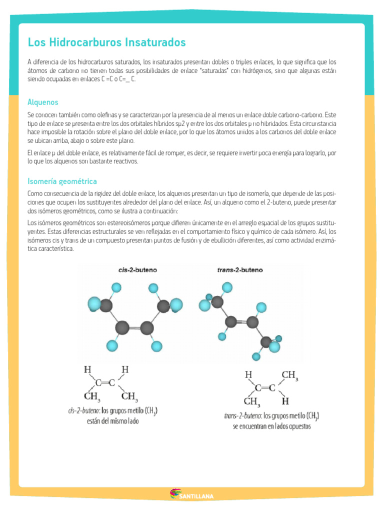 Isomeros Geométricos | PDF | Alqueno | Isómero