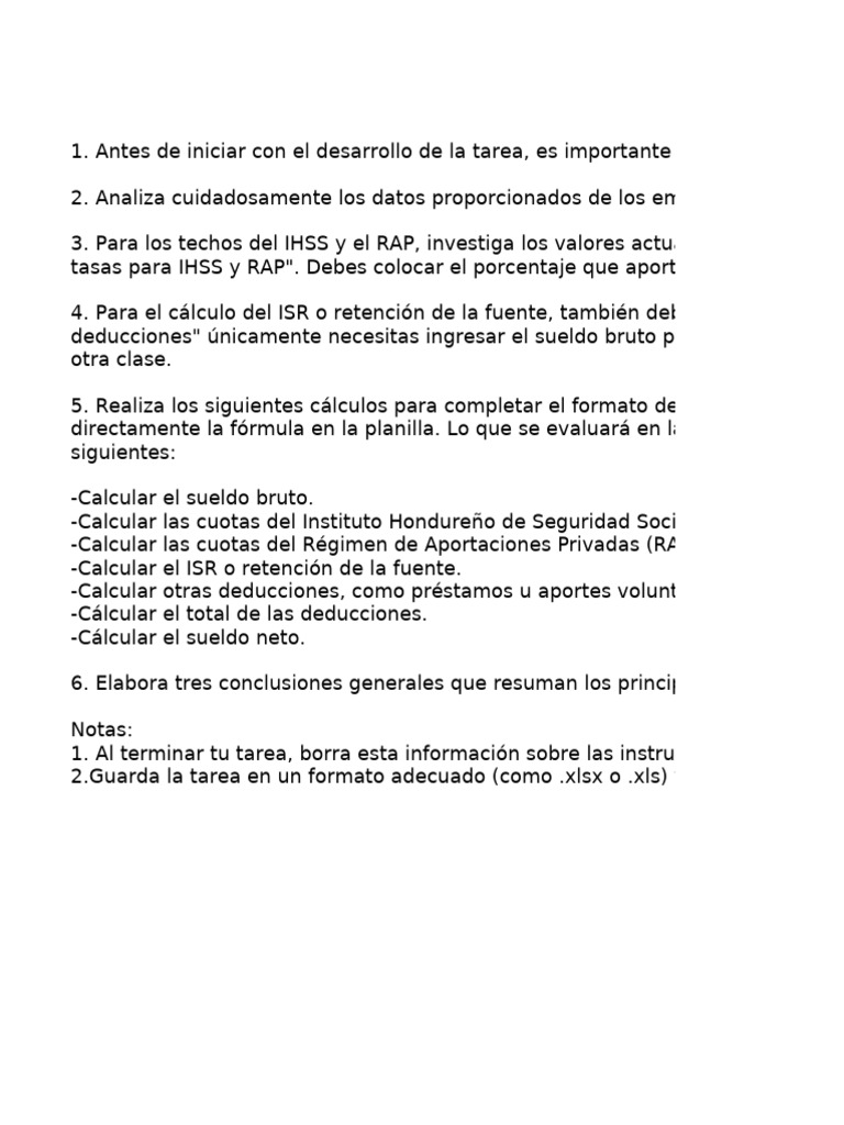 Tarea Ordenada y Completa | PDF