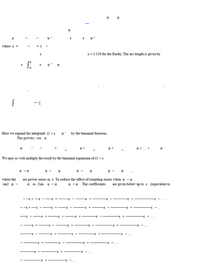 Meridian Arc | PDF | Latitude | Mathematics