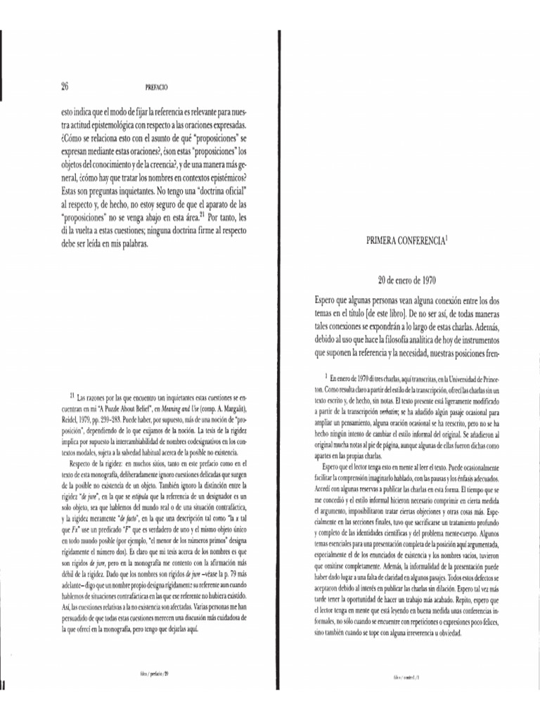 Kripke - Extracte 1 | PDF