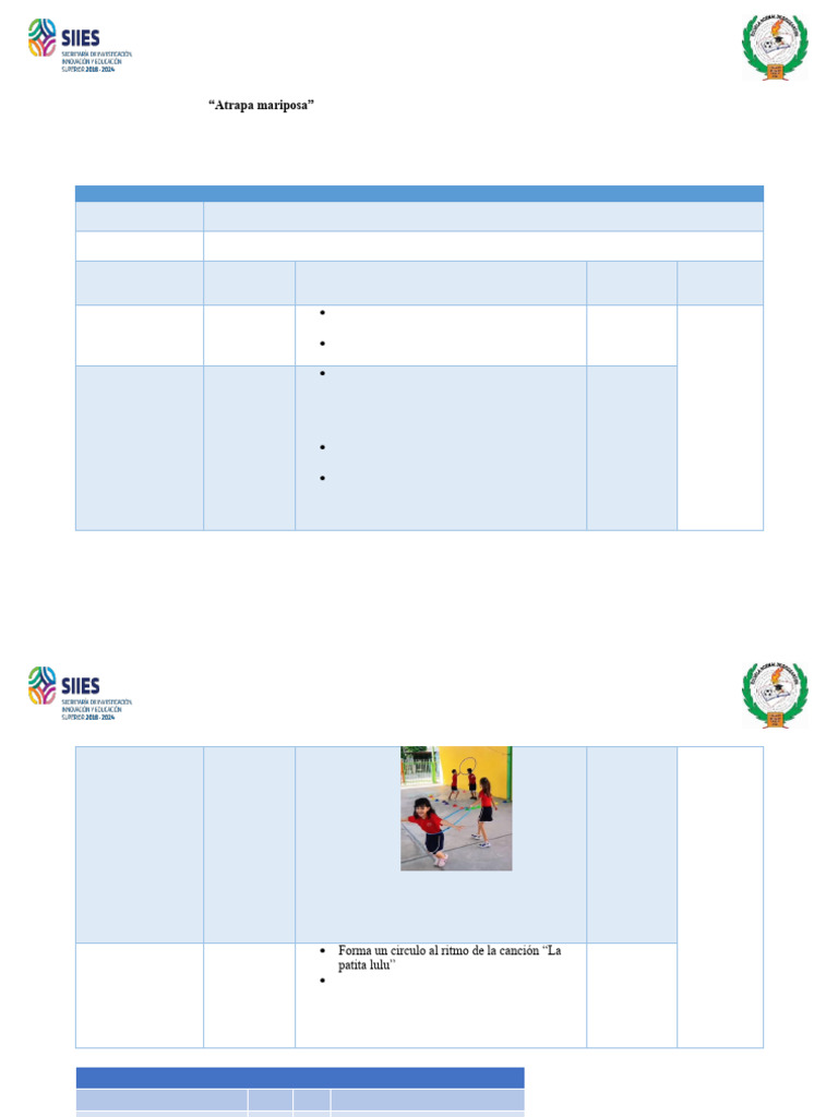 Planeación Educacuon Fisica 1° | PDF