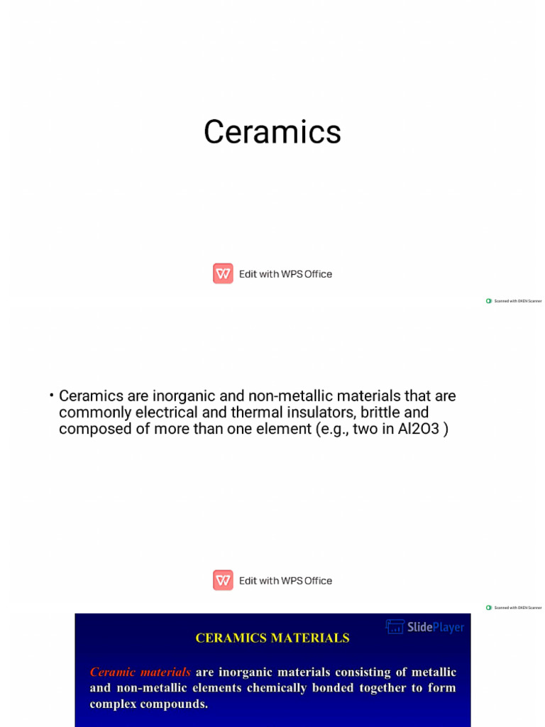 Ceramics | PDF