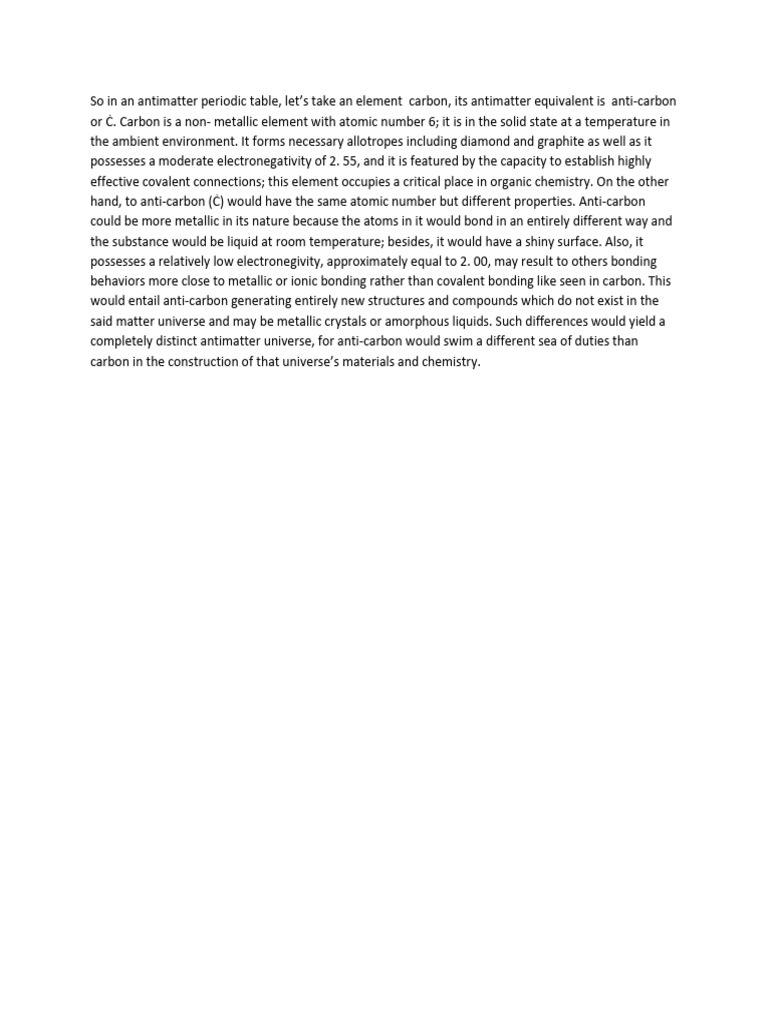 Carbon Example | PDF