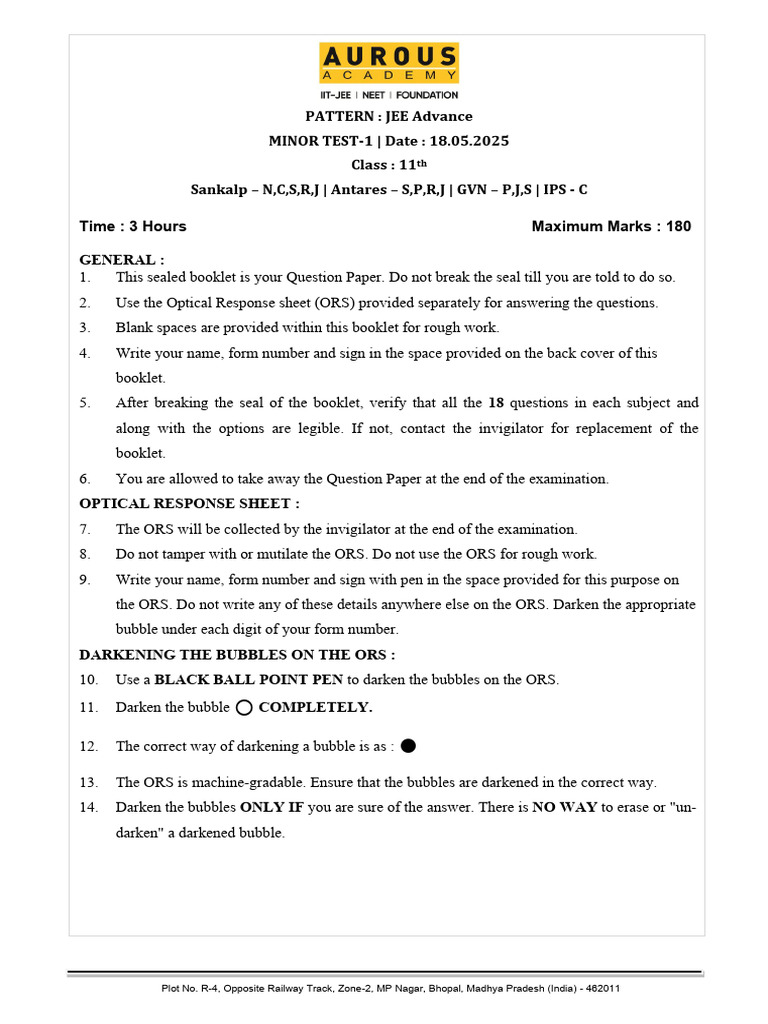 58b - 11th Sanjakp NCSRJ, Antares SPRJ, GVN PJS, Ips C - 18.05.2025 | PDF | Quantum Mechanics ...