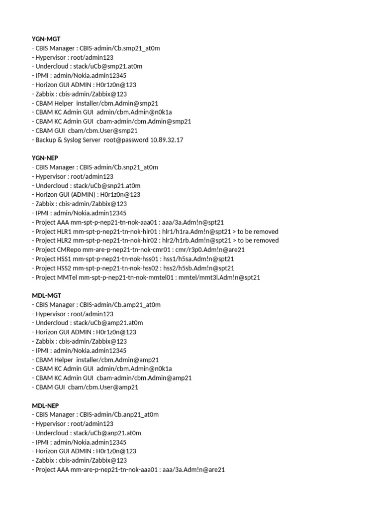 CBIS-20 - Credentials v1 | PDF | Information Technology Management ...