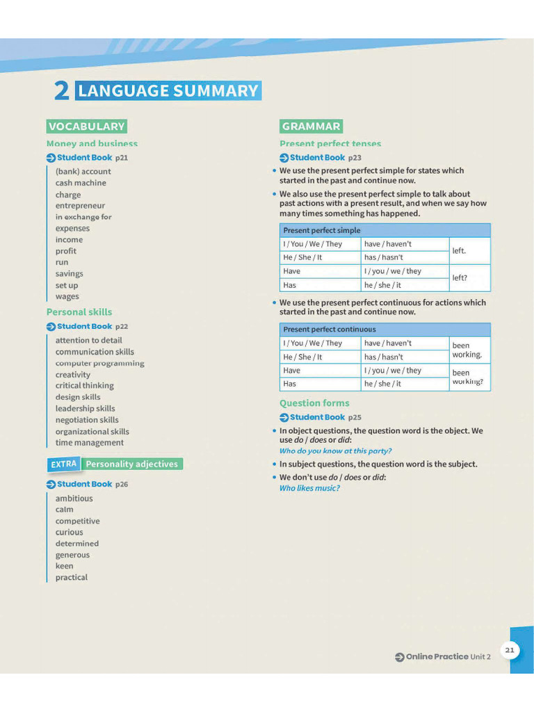 Language Summary | PDF