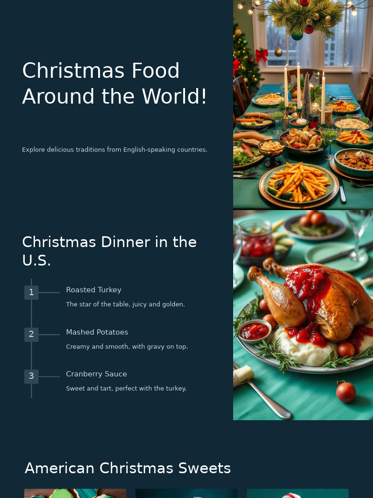 Global Christmas Food Traditions | PDF