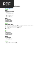 Cardiovascular Examination OSCE Checklist Geeky Medics | PDF ...