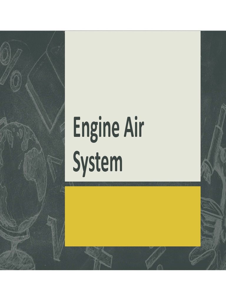 Engine Air System | PDF