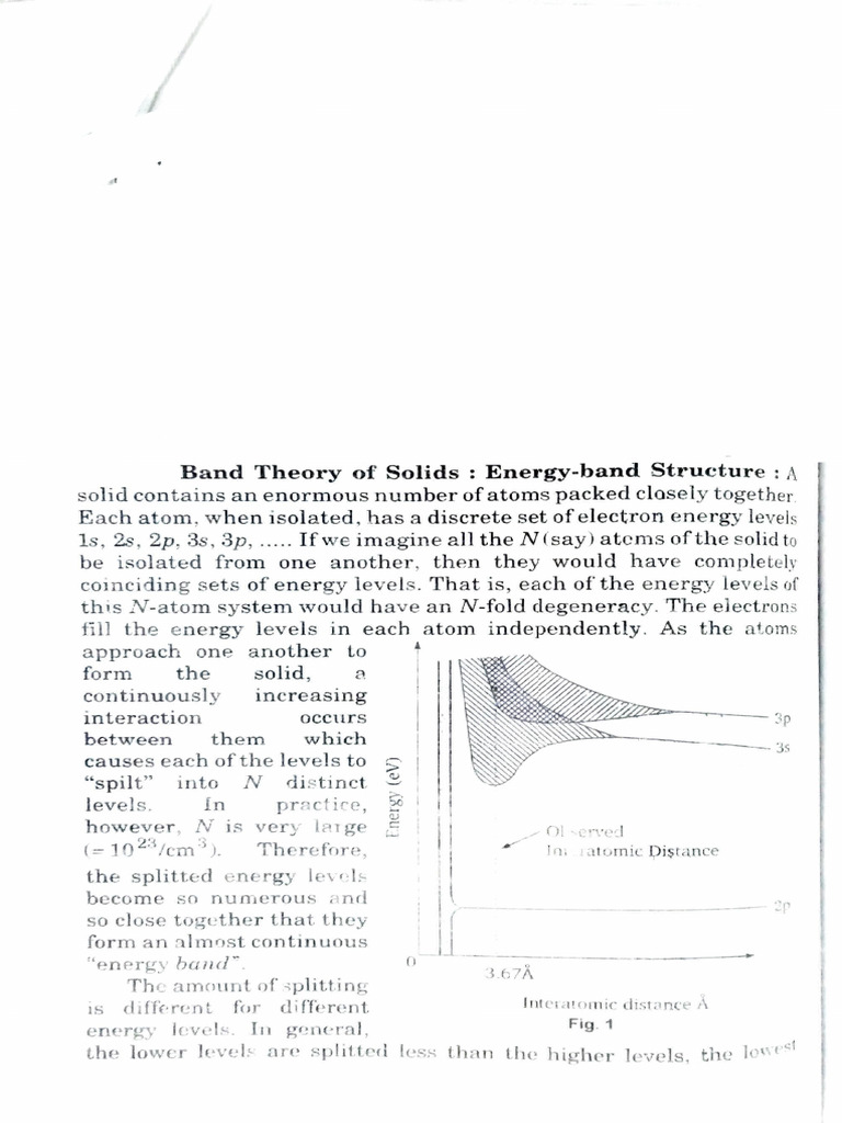 PHL II Unit IV Semiconductor Part 1 | PDF
