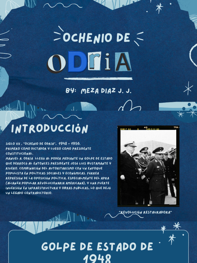 Ochenio de Odría | PDF | Ciencias Políticas