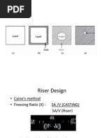 Module 5 - Principles of Gating and Risering | PDF | Casting ...