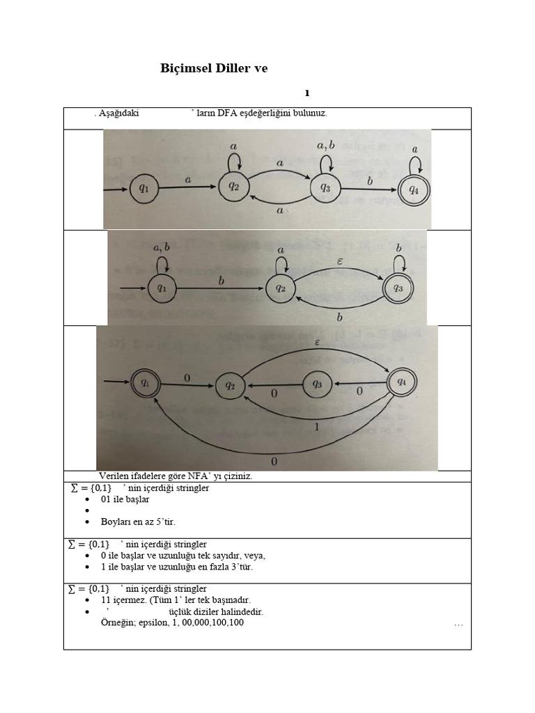 NFA Ornek | PDF