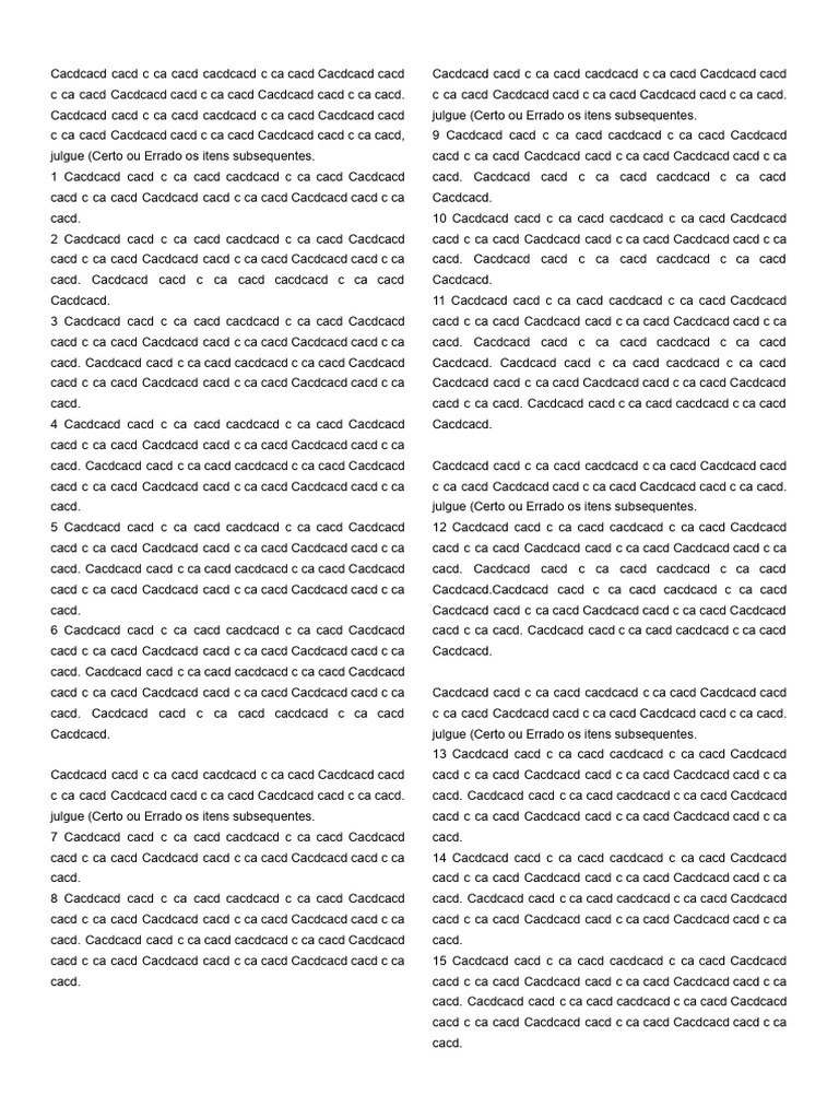 TEMPLATE DE PROVA | PDF