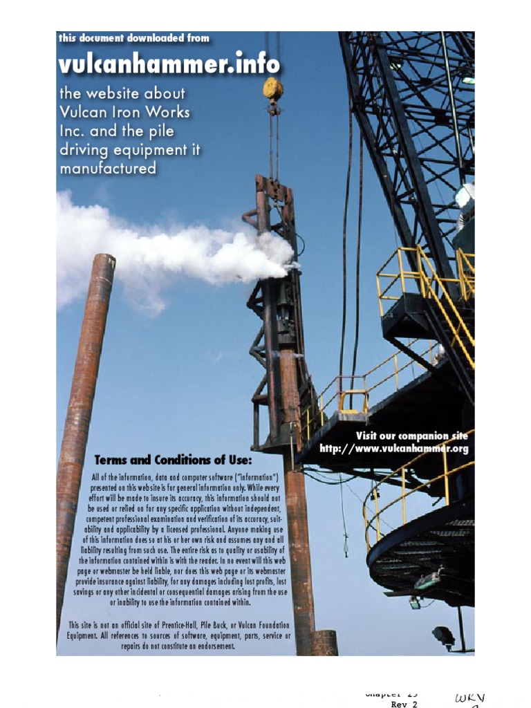 Pile Driving Method | PDF | Deep Foundation | Steam Engine