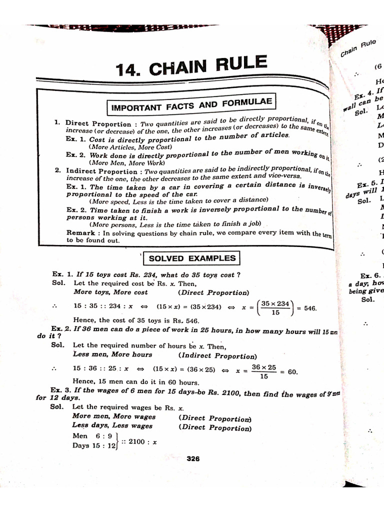 Chain Rule | PDF