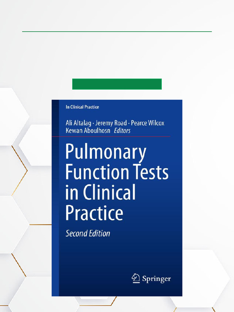 Clinical Guide to Pulmonary Function Tests | PDF | Exhalation | Physiology
