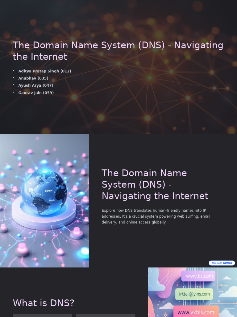 Domain Name System | PDF | Domain Name System | Domain Name